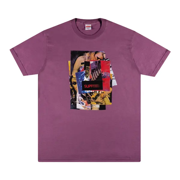 Supreme Stack Tee 'plum - Purple