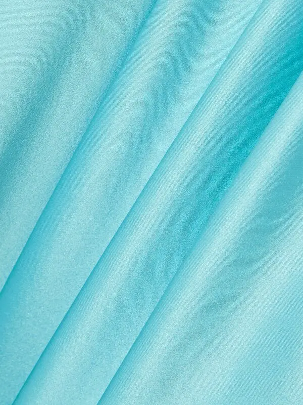 Michael Lo Sordo Floss Open-back Silk-satin Maxi Dress