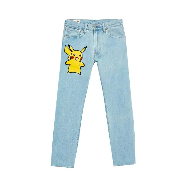 LEVI'S X Pokémon 551z Authentic Straight Jeans - Blue