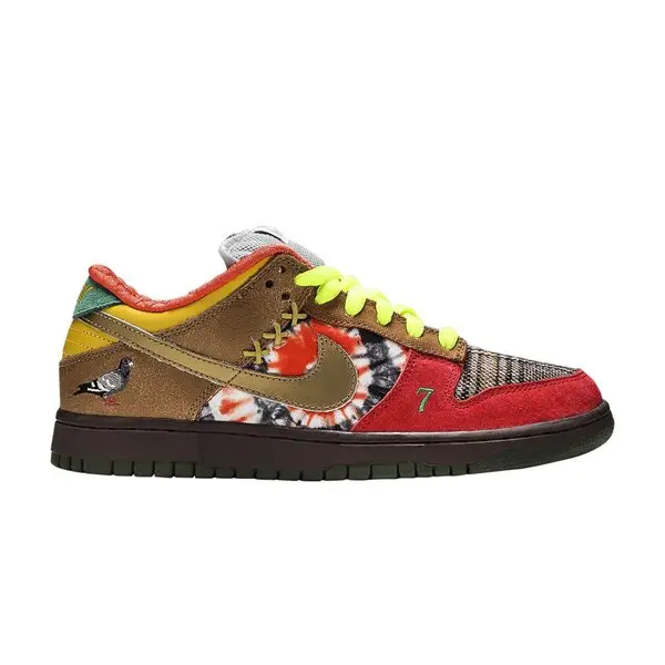 Nike Dunk Low Sb 'what The Dunk' Sneakers - White