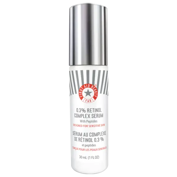 FIRST AID BEAUTY 0.3% Retinol Complex Serum With Peptides - One-color