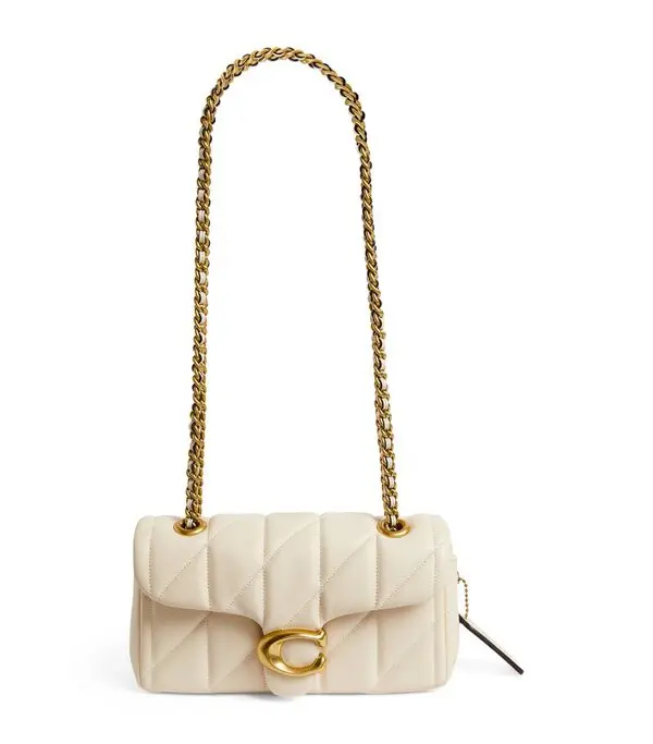 COACH Quilted Leather Tabby Shoulder Bag