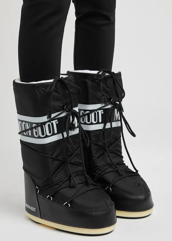Moon Boot Icon Mid-calf Snow Boots - Black