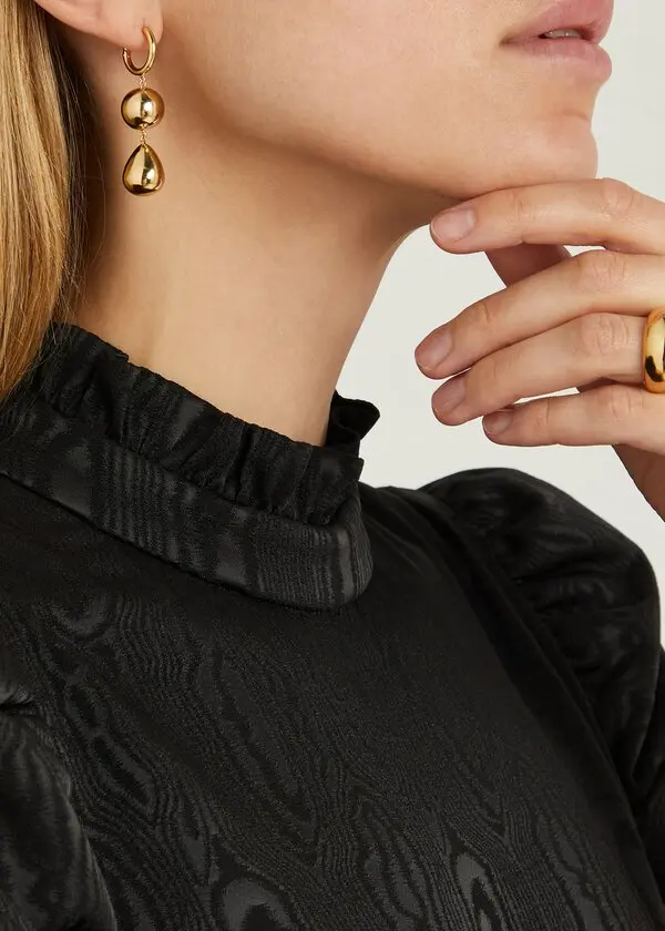 Lié Studio The Catherine Hoop Earrings - Gold