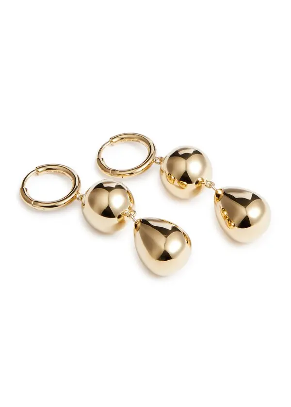 Lié Studio The Catherine Hoop Earrings - Gold