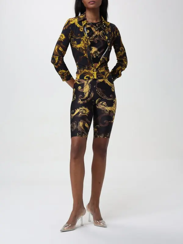 Versace Cropped Top With Print
