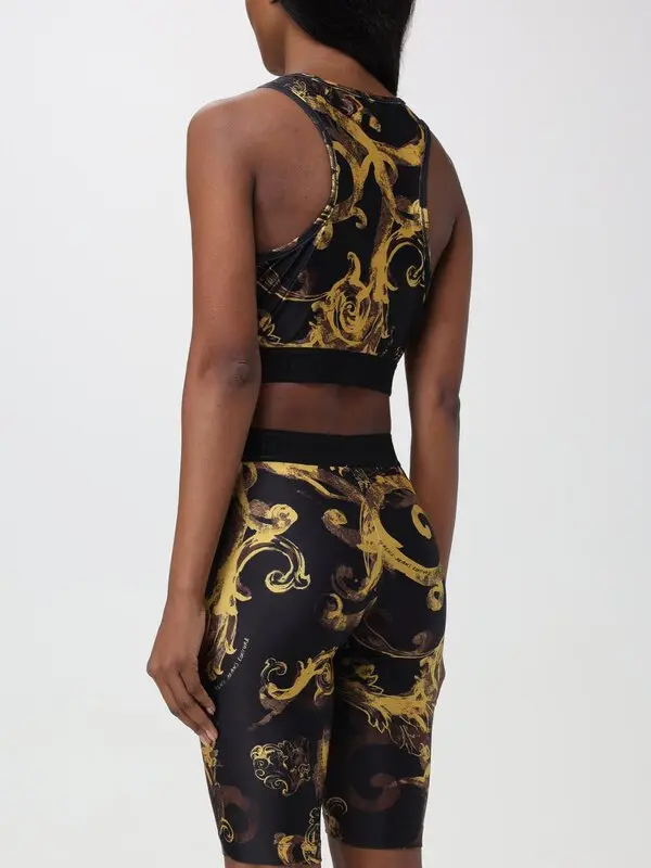 Versace Cropped Top With Print