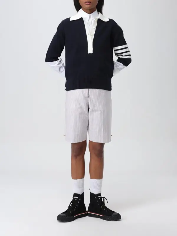 Thom Browne Tailored Striped Shorts