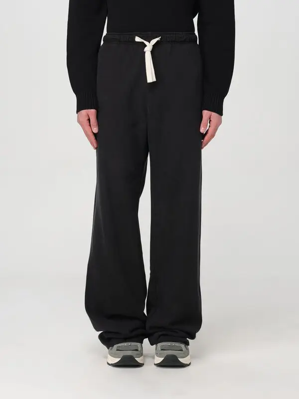 Palm Angels Relaxed Fit Drawstring Trousers