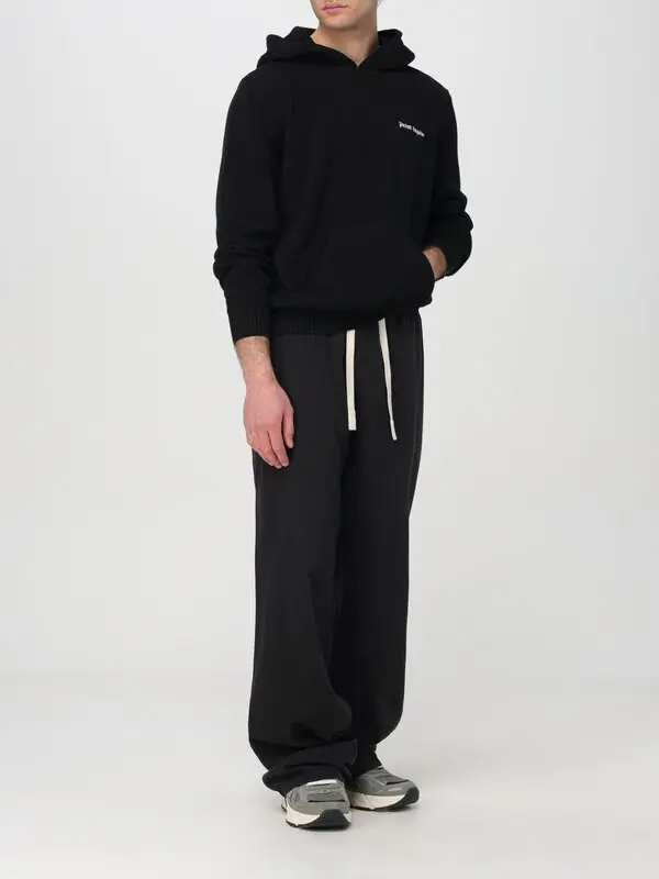 Palm Angels Relaxed Fit Drawstring Trousers