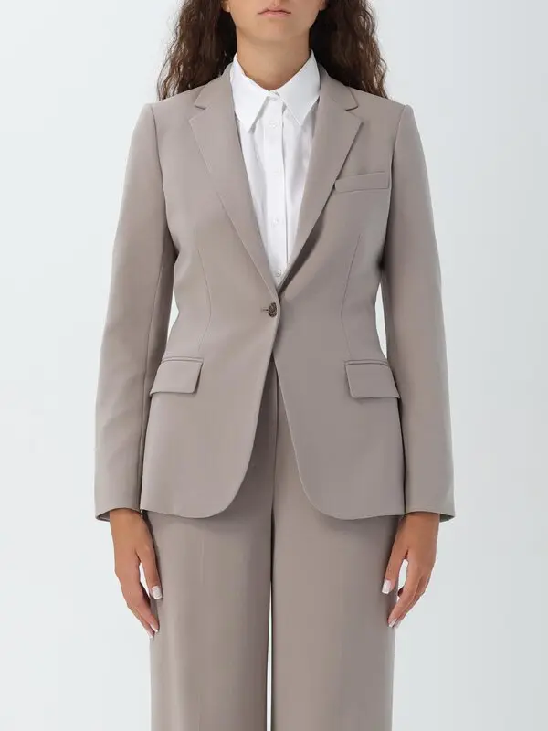 Theory Single-breasted Jacket - Sand