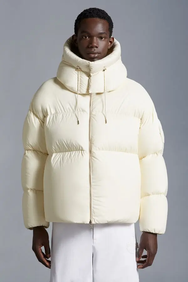 Moncler X Roc Nation By Jay-Z Antila Short Down Jacket - White