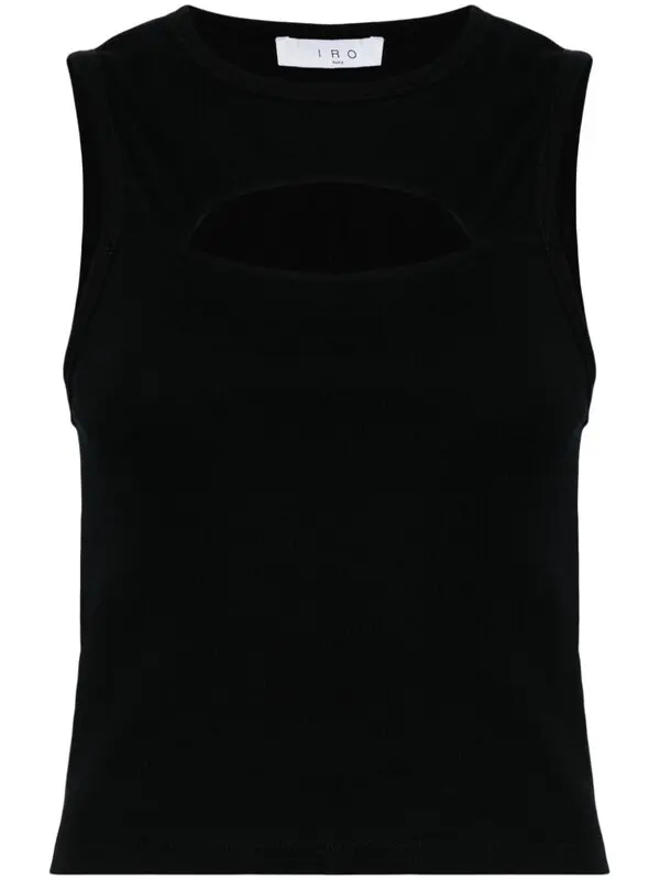 IRO PARIS Pina Cut-out Tank Top