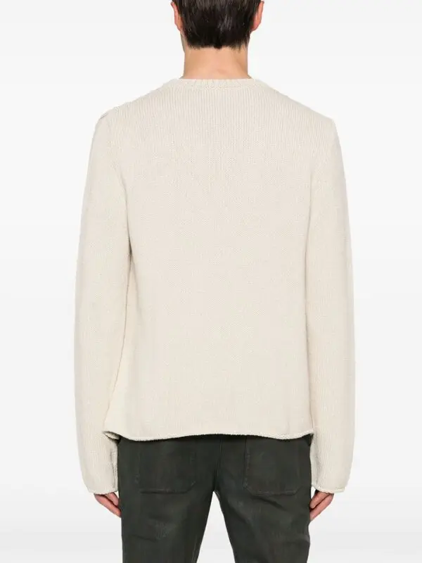 COURREGES Buttoned Slit Jumper