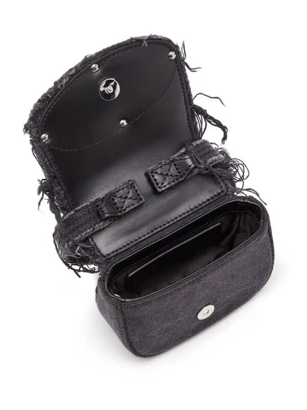 DIESEL® 1dr-xs Mini Crossbody Bag - Grey