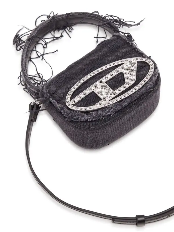 DIESEL® 1dr-xs Mini Crossbody Bag - Grey