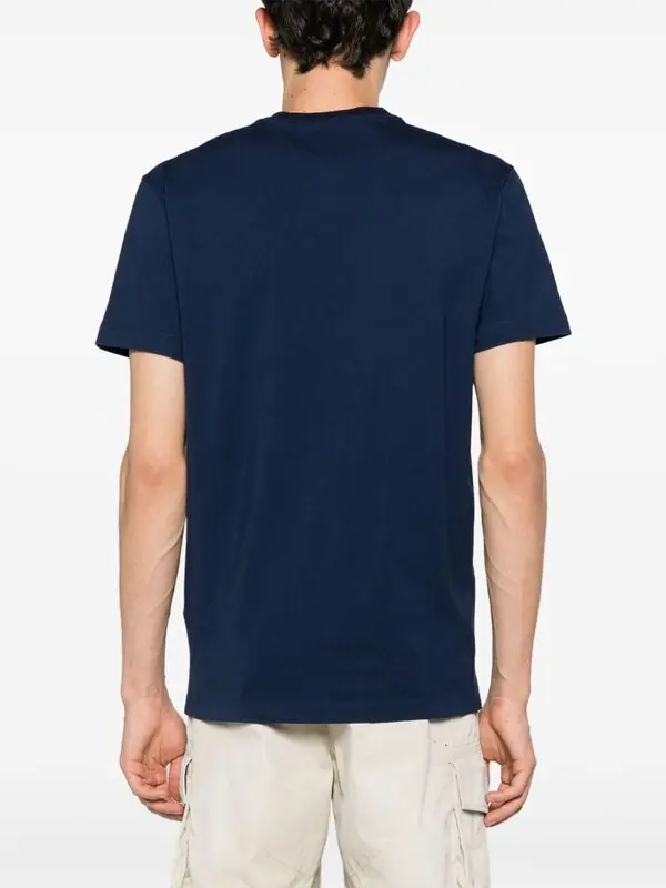 Dsquared2 Logo-appliqué Cotton T-shirt - Blue