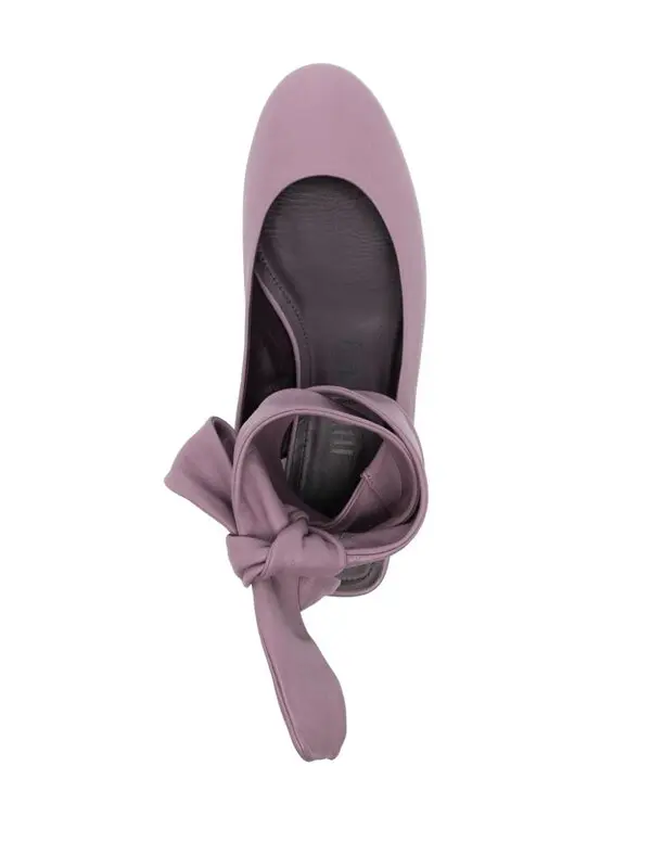 Attico Cloe Ballerina Flats - Purple