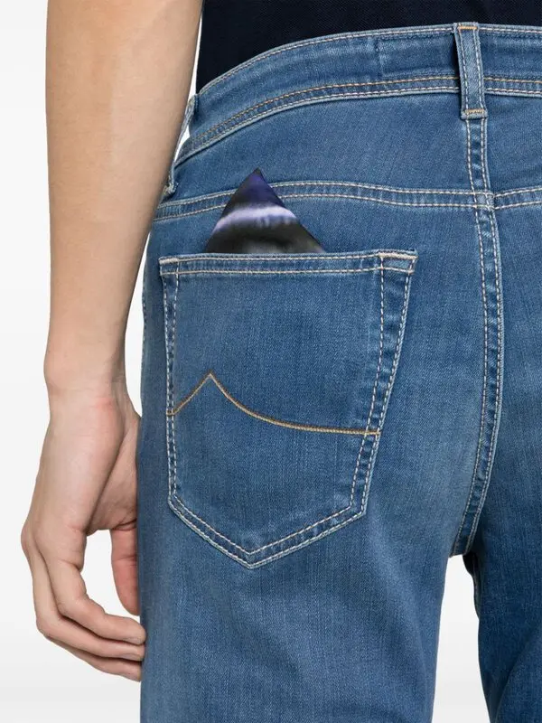Jacob Cohen Bard Mid-rise Slim-fit Jeans