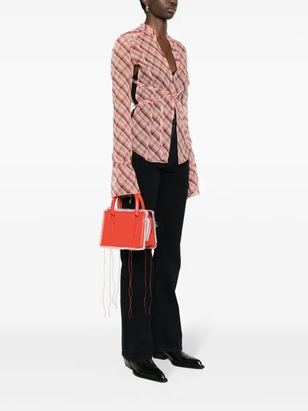 DENTRO Otto Mini Leather Bag - Red