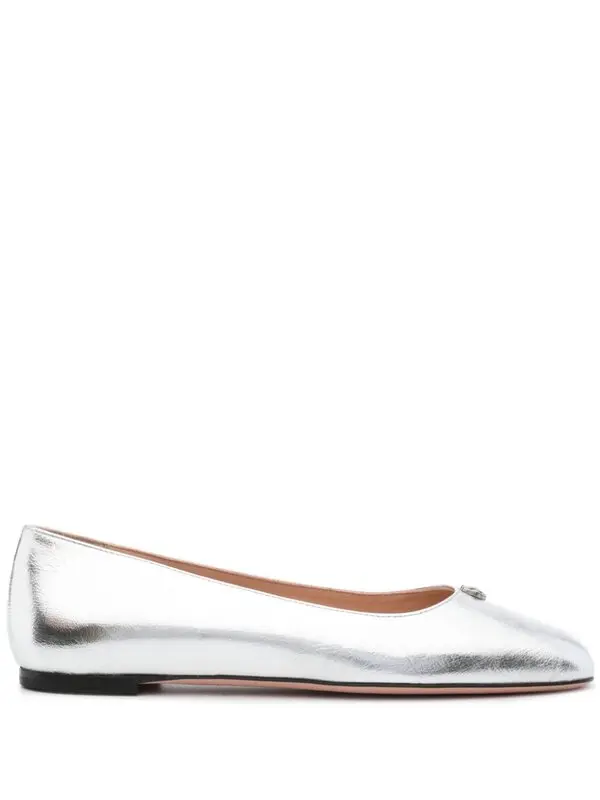 Bally Rina Leather Ballerina Shoes