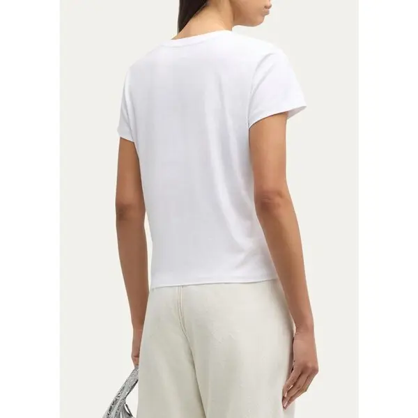 FRAME Baby Tee - White