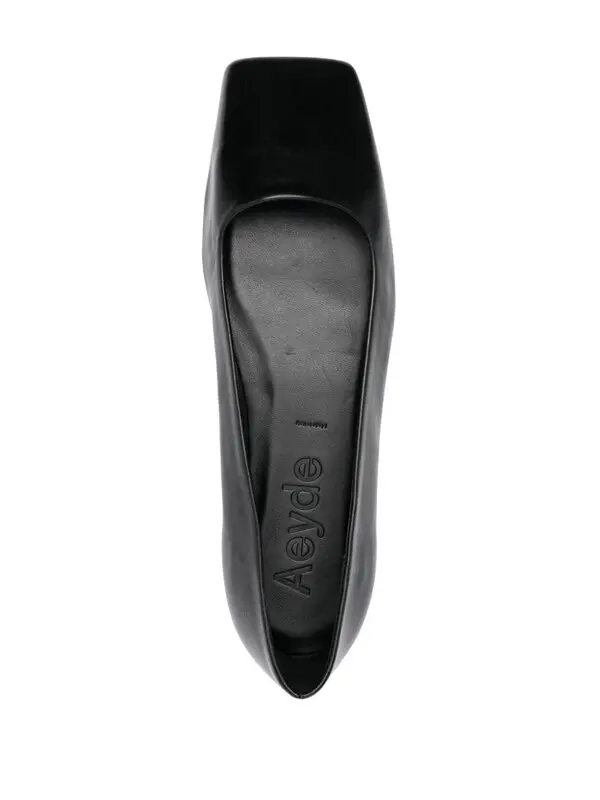 AeydĒ Matti Square-toe Ballerina Shoes