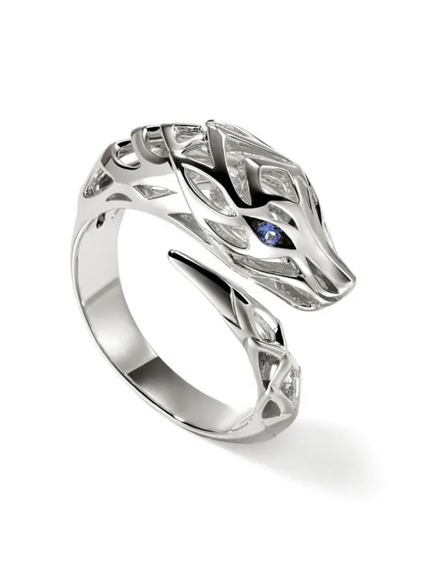 John Hardy Naga Sterling Ring - Silver