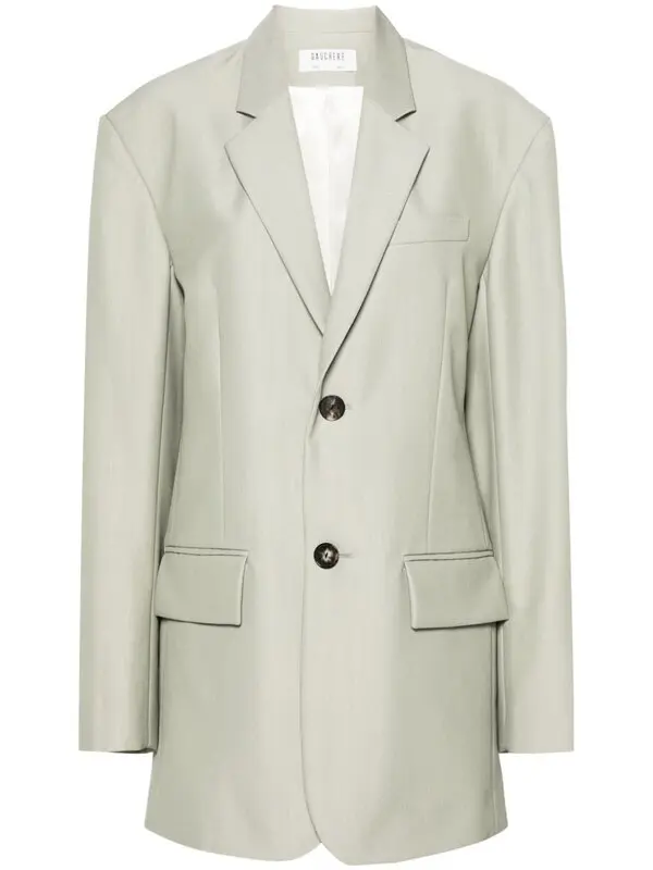 Gauchere Single-breasted Blazer