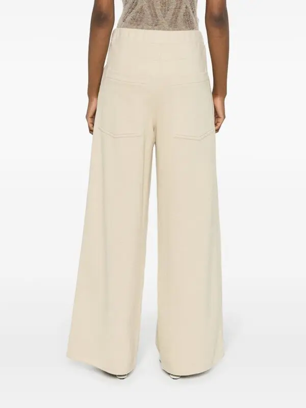 Gauchère Wide-leg Jersey Trousers