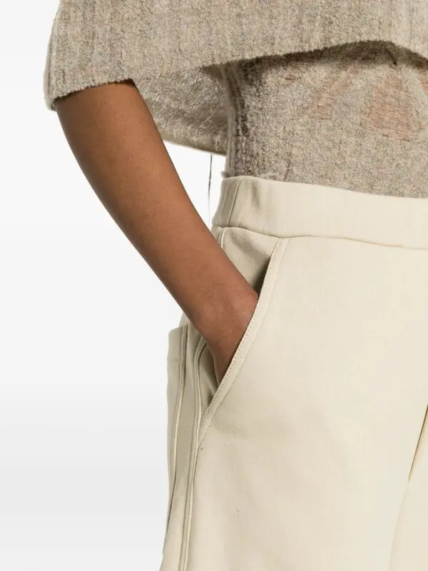 Gauchère Wide-leg Jersey Trousers