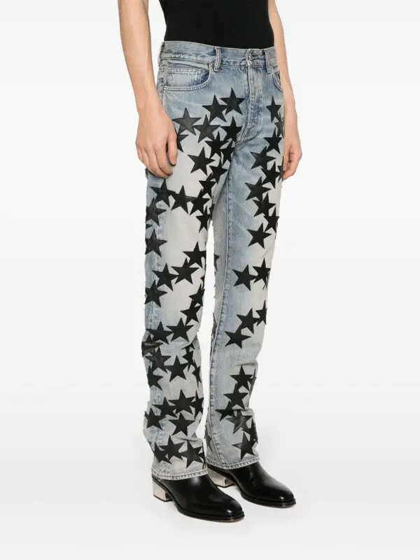 Amiri Chemist Mid-rise Straight-leg Jeans