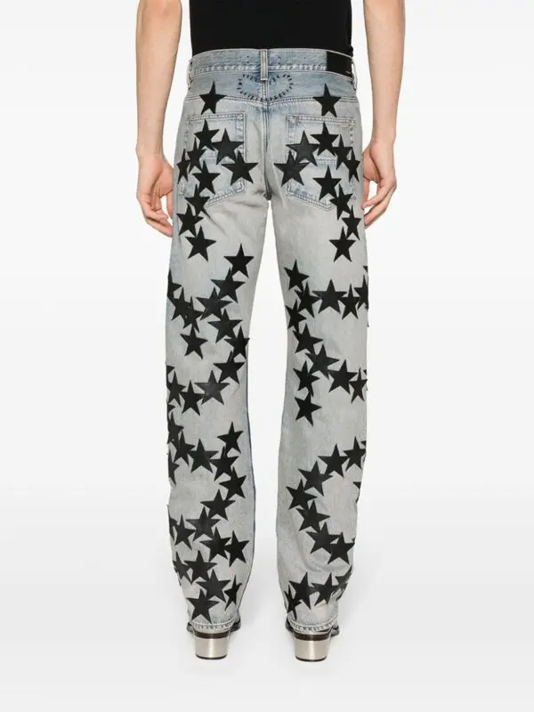 Amiri Chemist Mid-rise Straight-leg Jeans