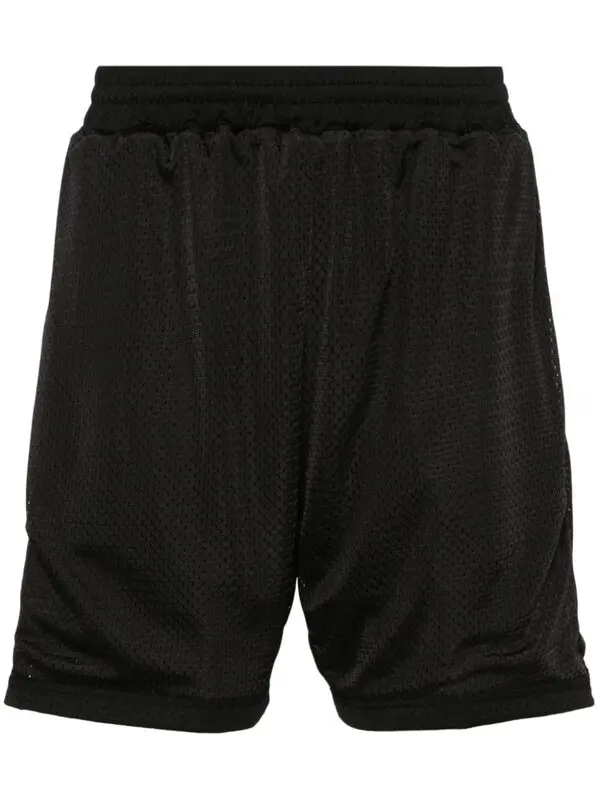REPRESENT Perforated-design Shorts - Black