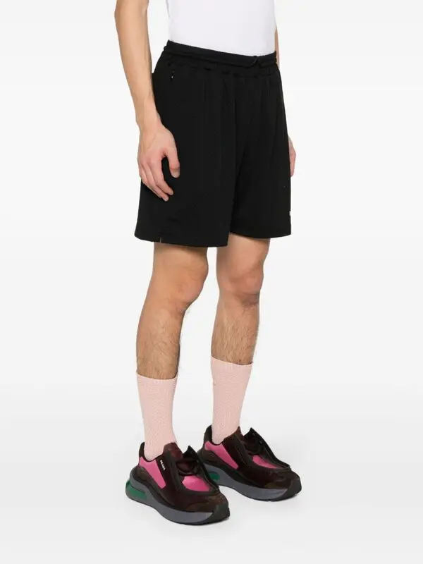 REPRESENT Perforated-design Shorts - Black