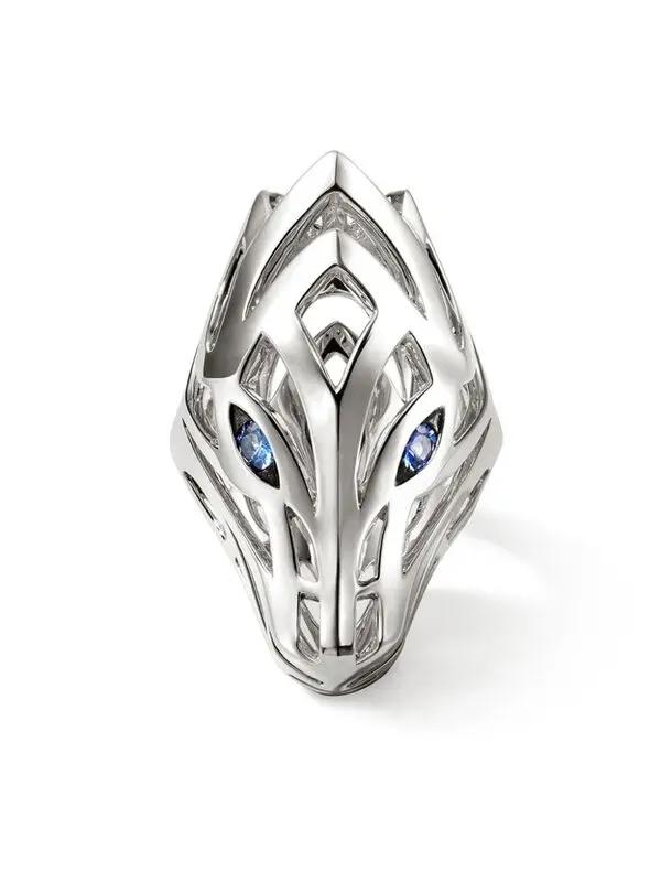 John Hardy Naga Saddle Sterling- Ring - Silver