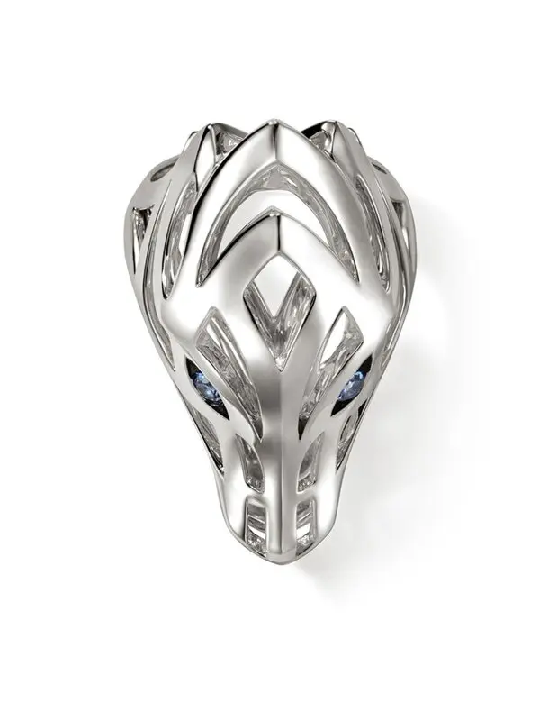 John Hardy Naga Saddle Sterling- Ring - Silver