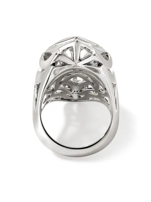 John Hardy Naga Saddle Sterling- Ring - Silver