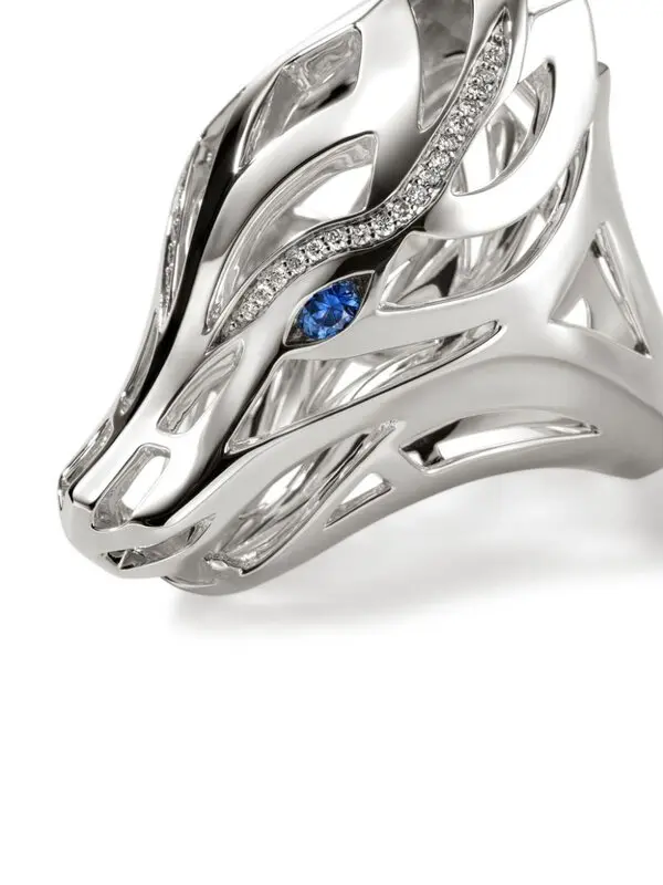 John Hardy Naga Sterling- Ring - Silver
