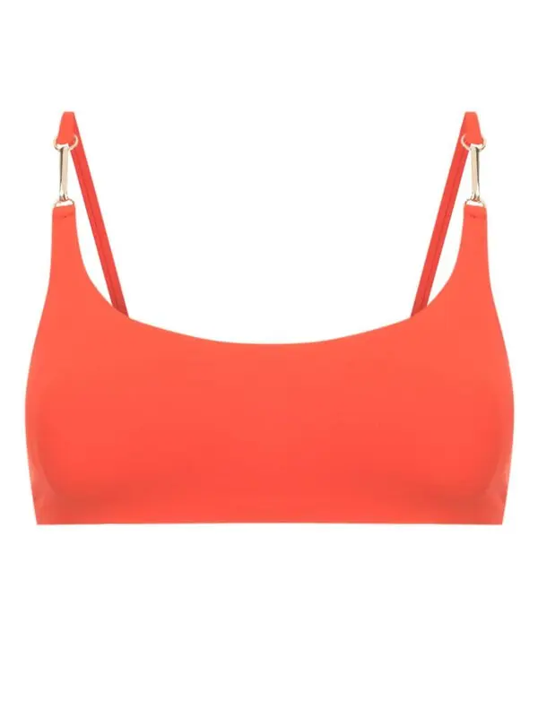 LENNY NIEMEYER Bio Square-neck Bikini Top - Red
