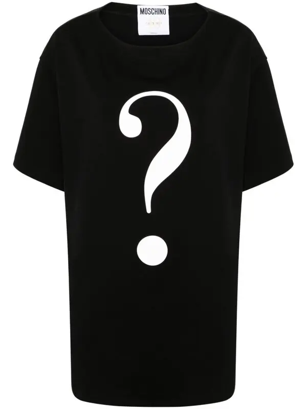 Moschino Question Mark Print T-shirt