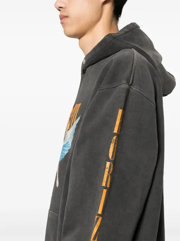 REPRESENT Reborn Graphic-print Hoodie
