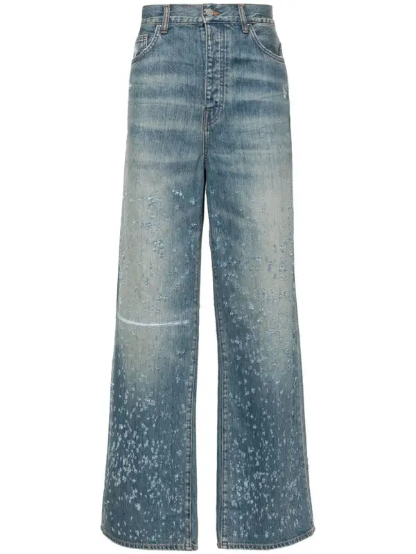 Amiri Shotgun Mid-rise Straight-leg Jeans