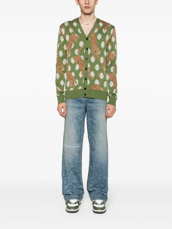 Amiri Shotgun Mid-rise Straight-leg Jeans