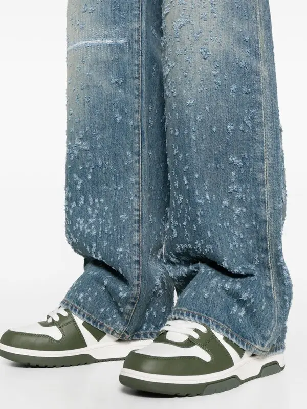 Amiri Shotgun Mid-rise Straight-leg Jeans
