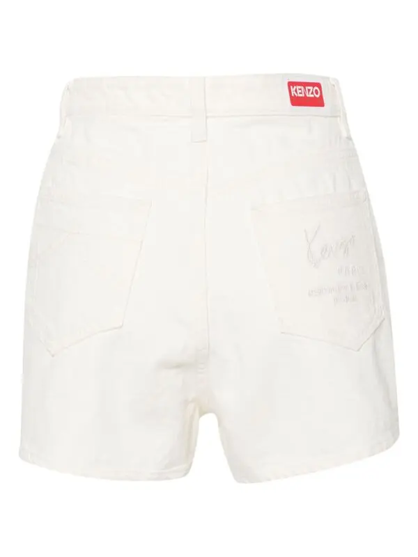 Kenzo High-rise Denim Shorts