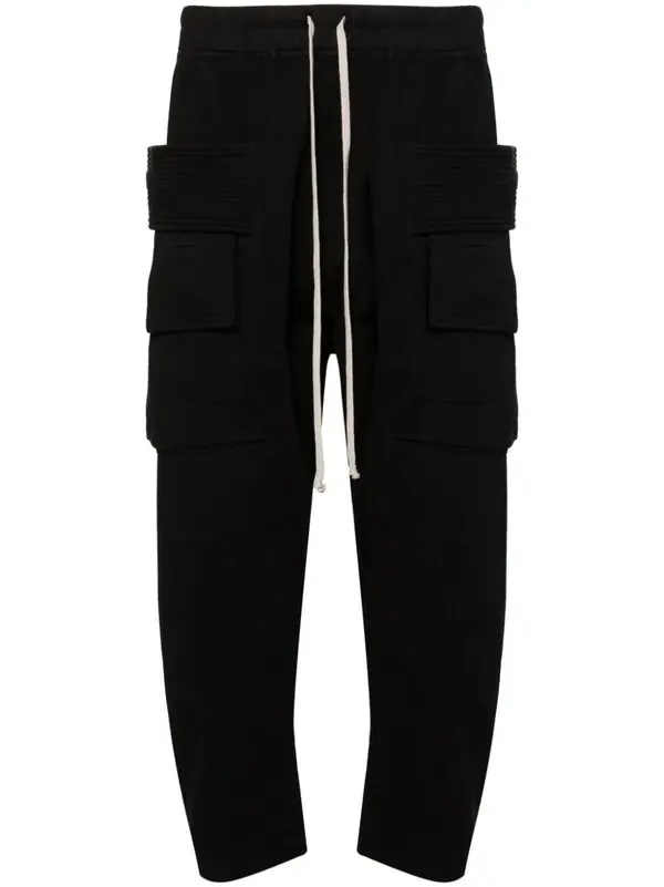 Rick Owens Cropped Cargo Trousers