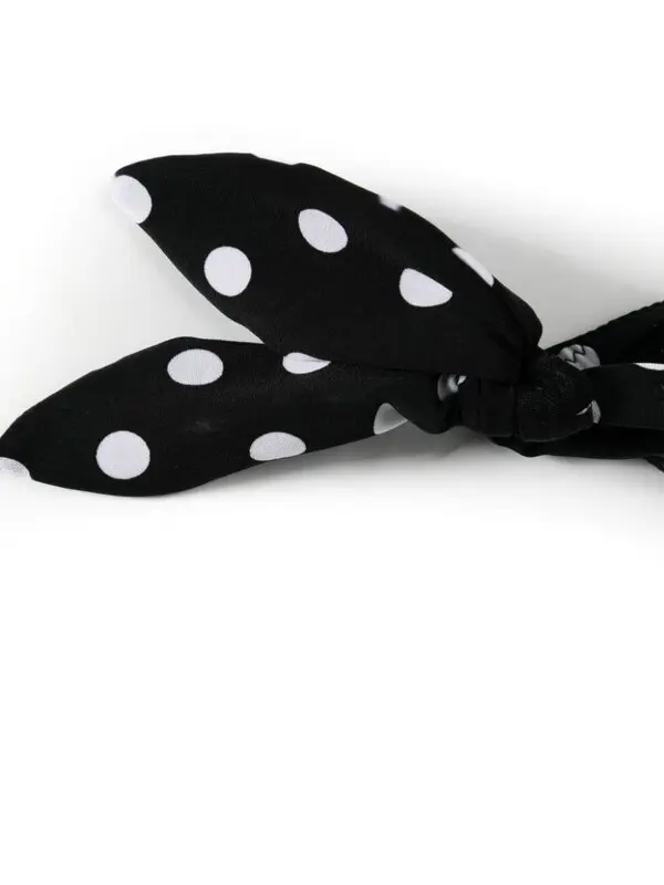 Dolce & Gabbana Polka-dot Triangle Bikini Set
