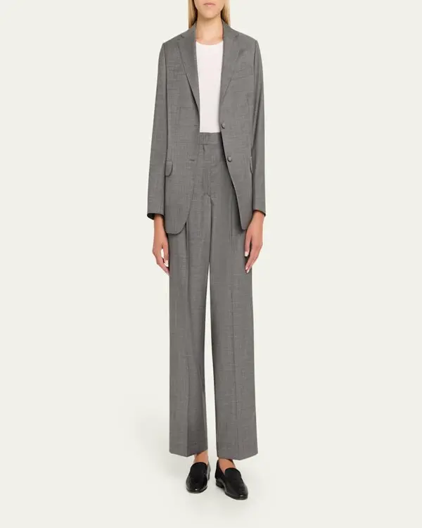 Officine Générale Sophie Italian Wool Pants