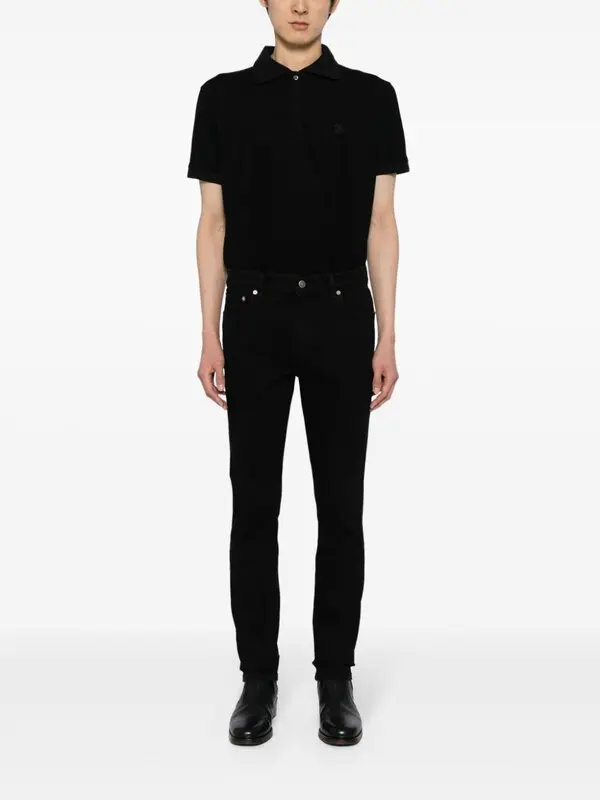Roberto Cavalli Logo-embroidered Polo Shirt